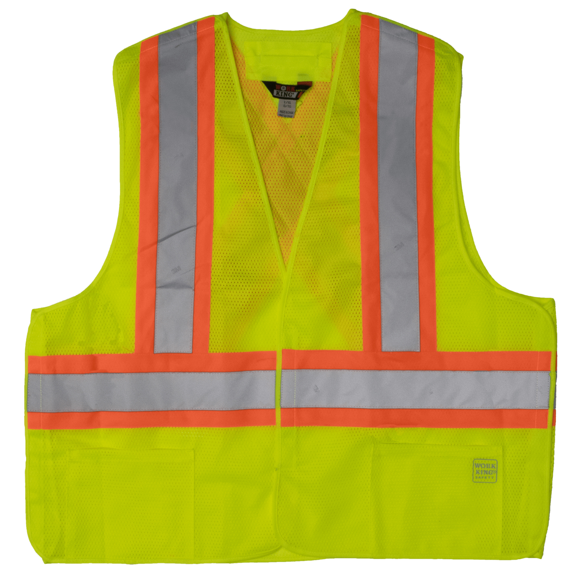 Velcro Closure Safety Vests - North American Safety