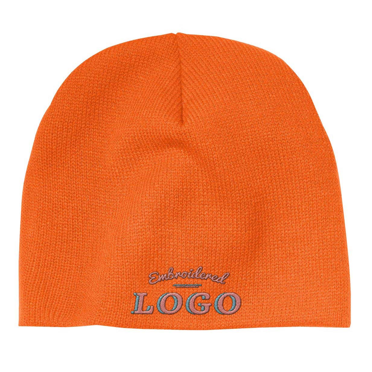 Soft Acrylic Beanie - 8 1/2" – NAS 91 Embroidered - North American Safety